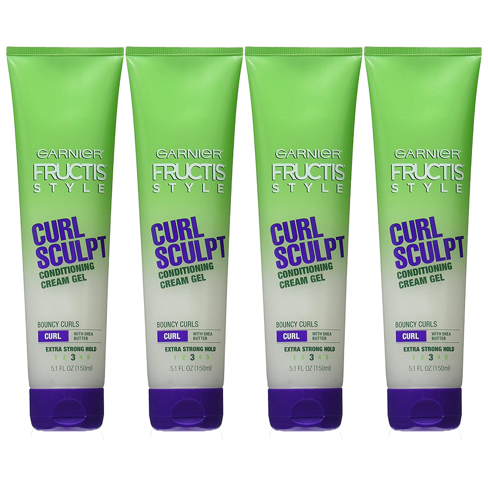 Pack of (4) New Garnier Fructis Style Curl Sculpting Gel, 5.1-Fluid ...